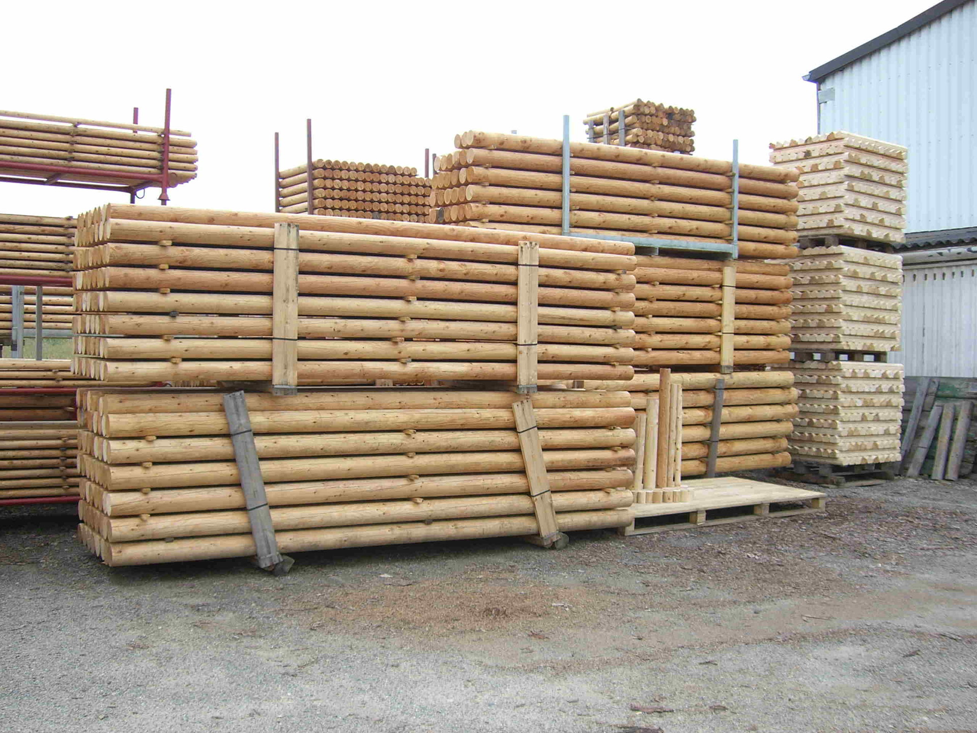 Holzwaren Christian Neuwirth | Mallersbach/Hollabrunn | Rundhölzer